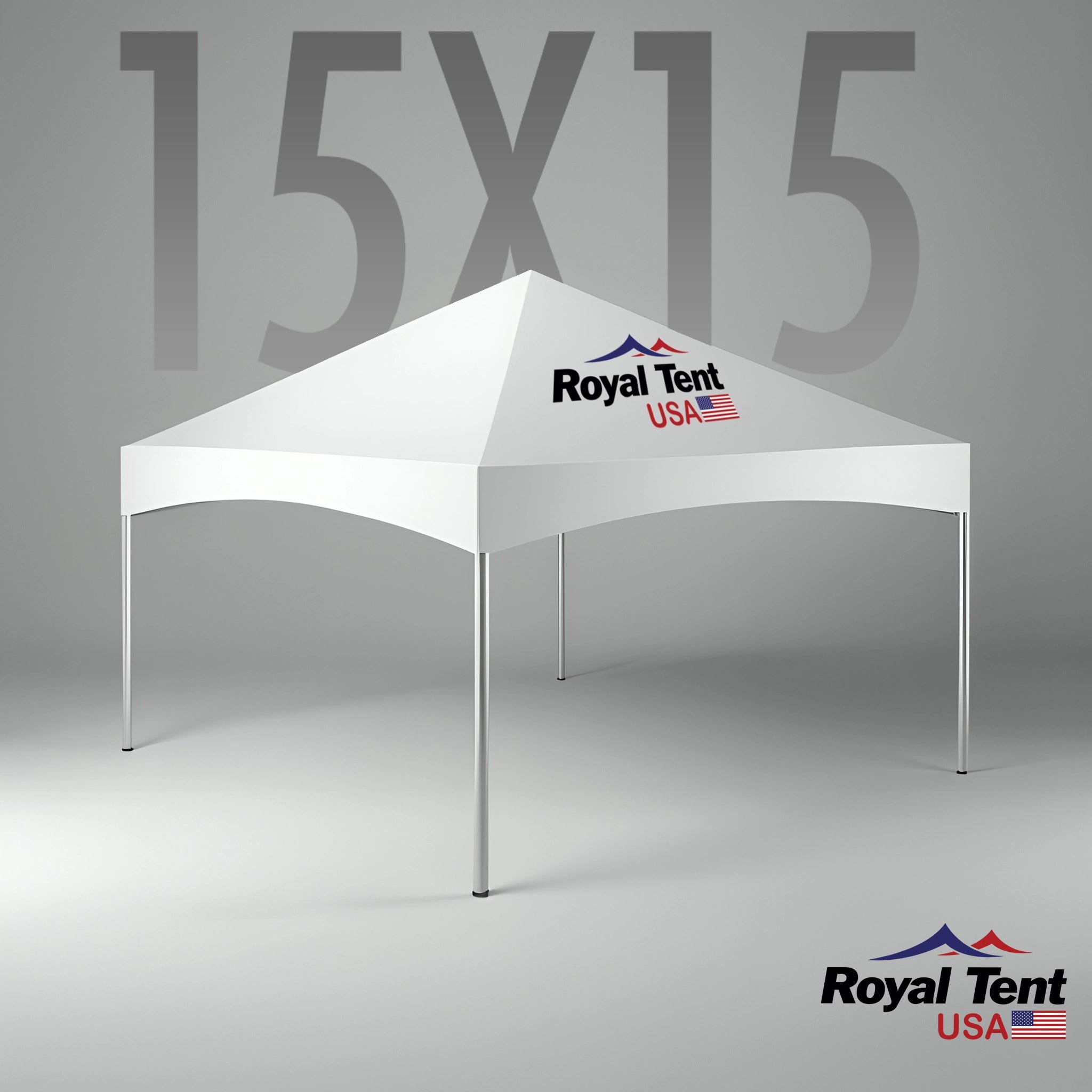 Royal Series Frame Tent 15x15ft (4.5x4.5m) – Royal Tent USA