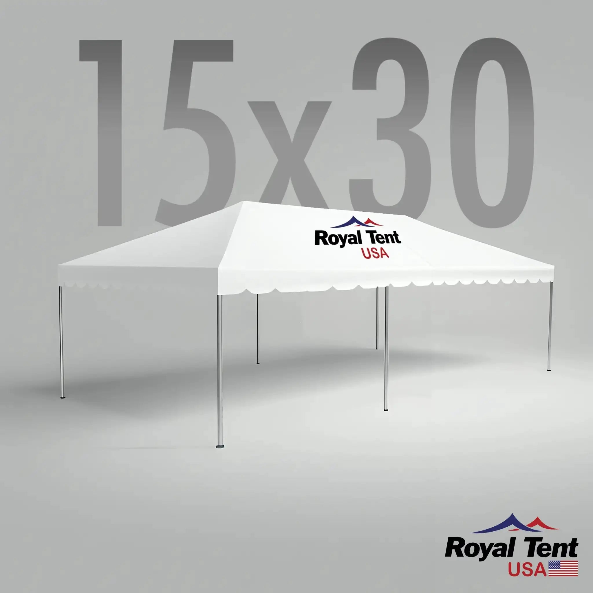 West Coast Frame Tent 15x30ft (4.5x9m) – Royal Tent USA