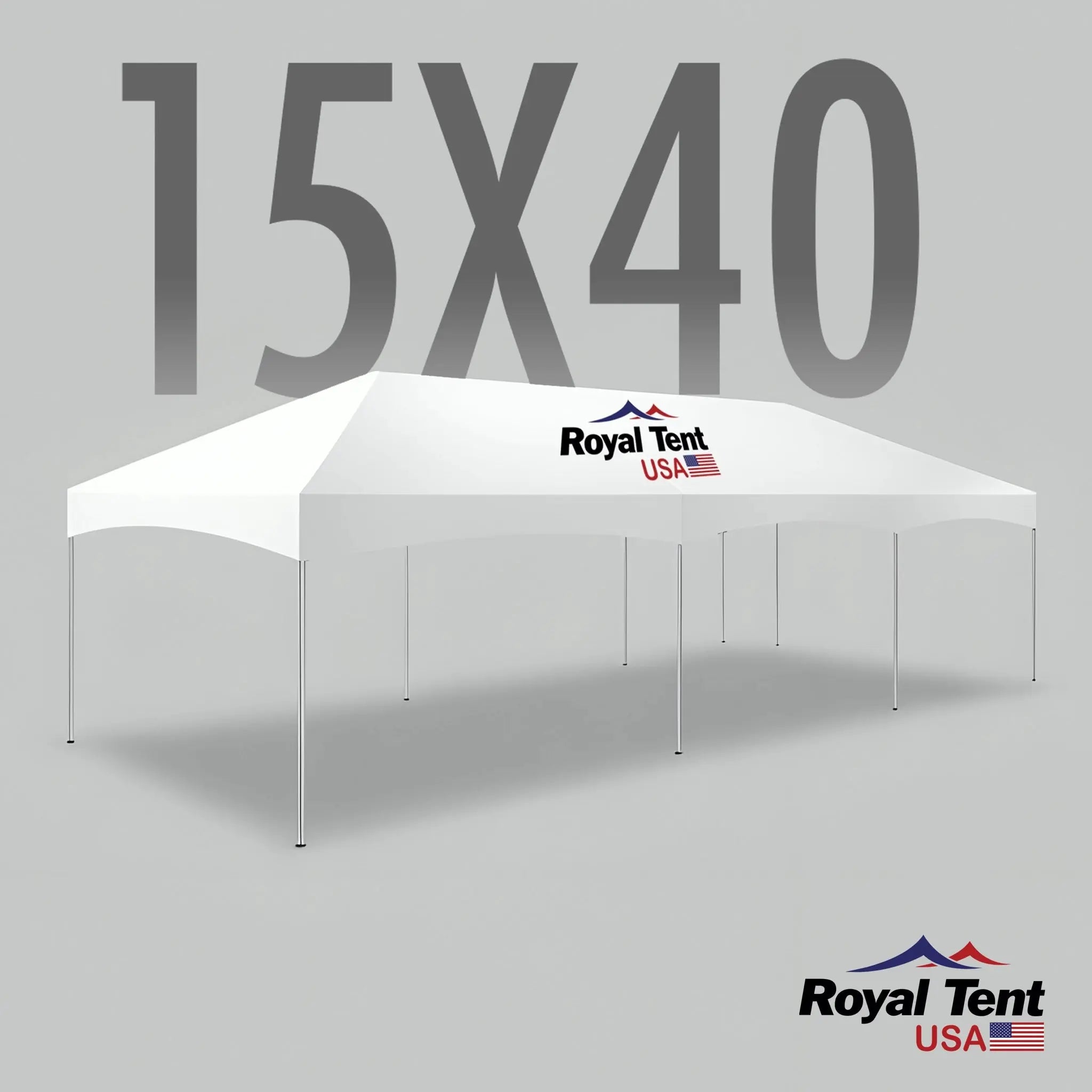 Royal Series Frame Tent 15x40ft (4.5x12m) – Royal Tent USA