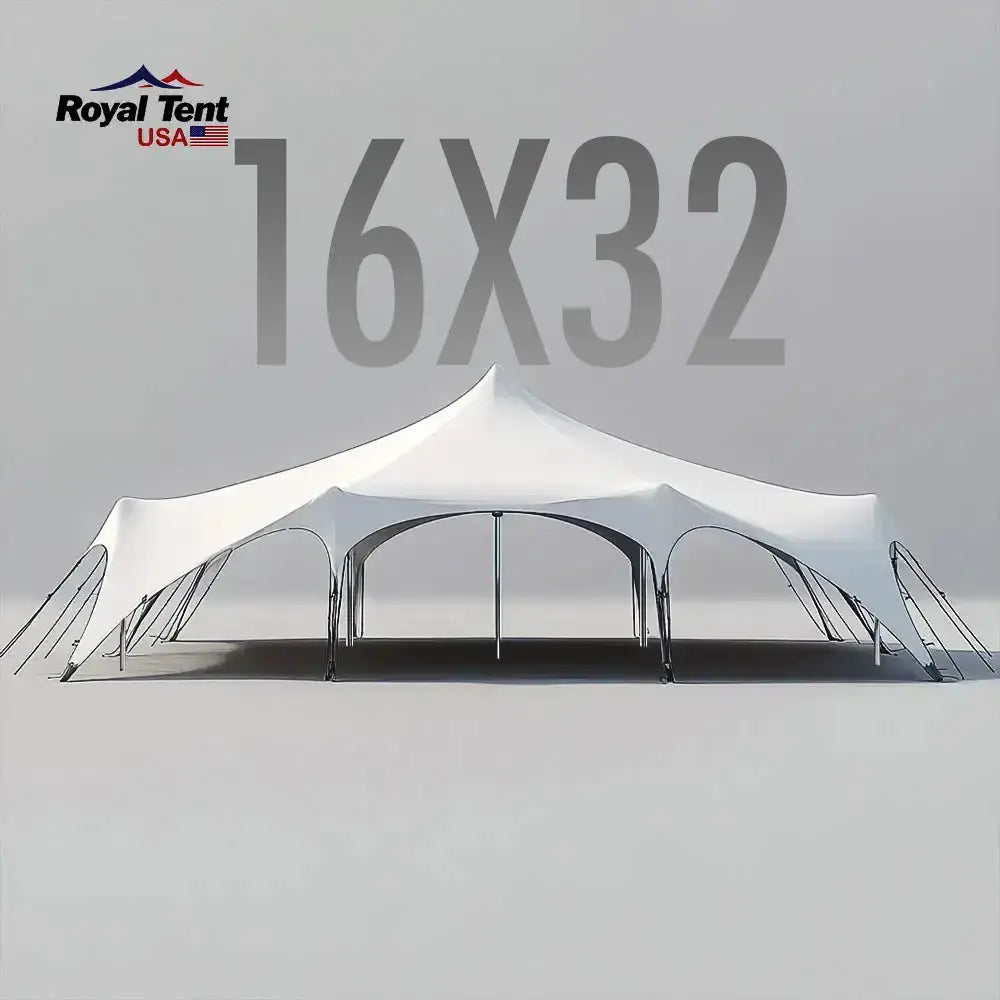 Stretch Tent 16ftx32ft | Durable Outdoor Event Canopy – Royal Tent USA